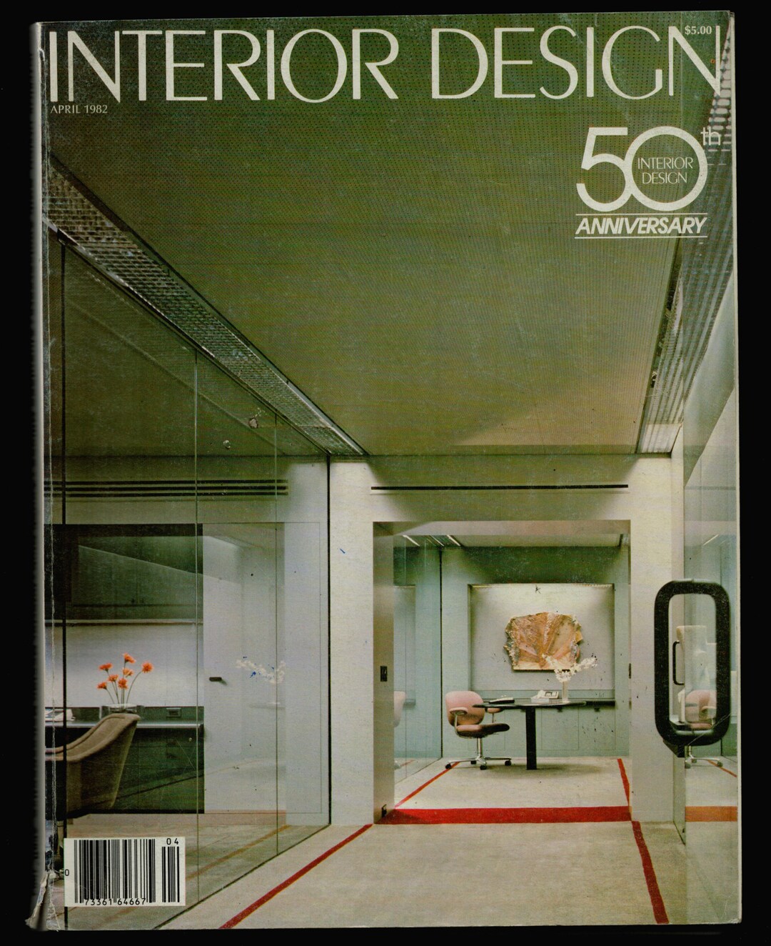 Interior Design April 1982 Anniversary US Original Vintage Magazine - Etsy