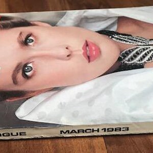 Vogue UK March 1983 Collections British Original Vintage Fashion ...