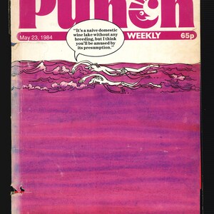 Punch May 1984 Bundle of 4 Copies Vintage Original Satire Magazine 40th ...
