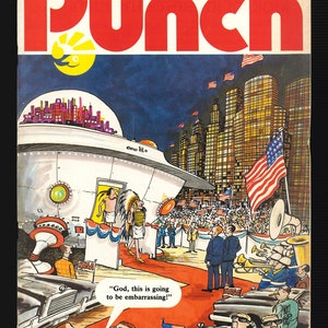 Punch Nov 1981 Bundle of 4 Copies Vintage Original Satire Magazine ...