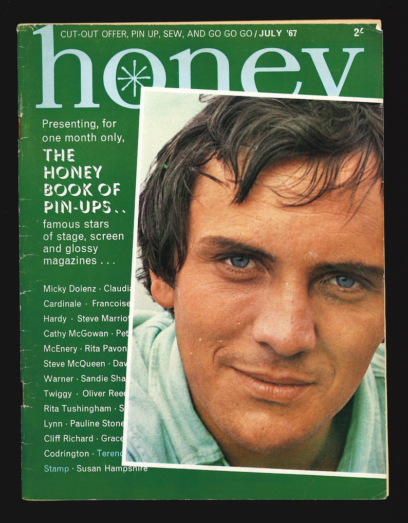 Honey Magazine July 1967 Original Vintage Fashion - Etsy