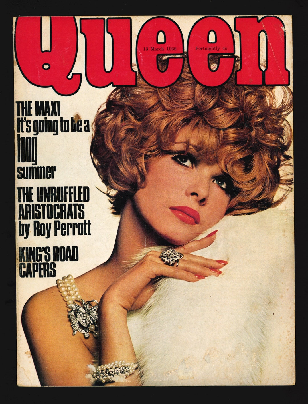 Queen Magazine March 13 1968 Original Vintage Fashion Magazine Jean ...