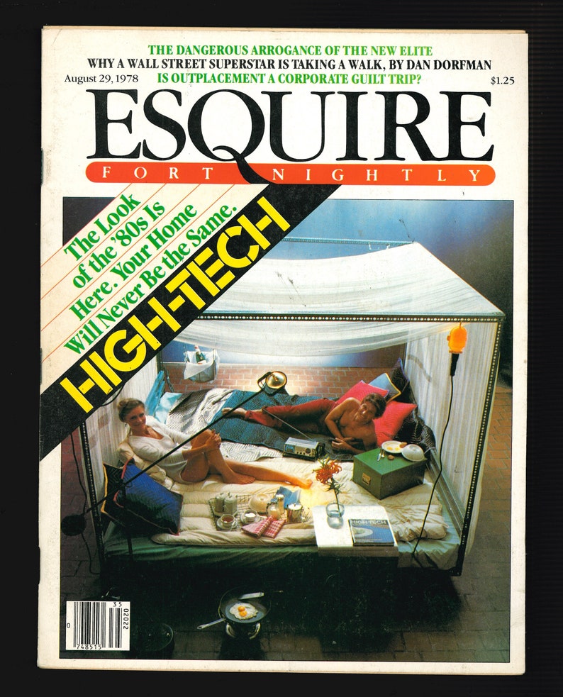 Esquire Magazine 1978 Aug 29 Fort Nightly Magazine High-tech, New Elite ...