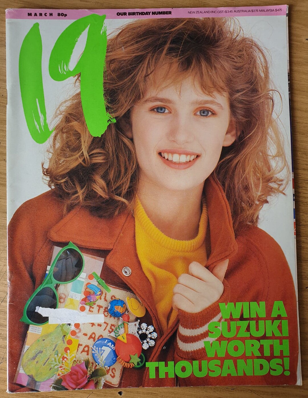 19 Magazine March 1987 British Original Rare Retro Vintage Fashion ...