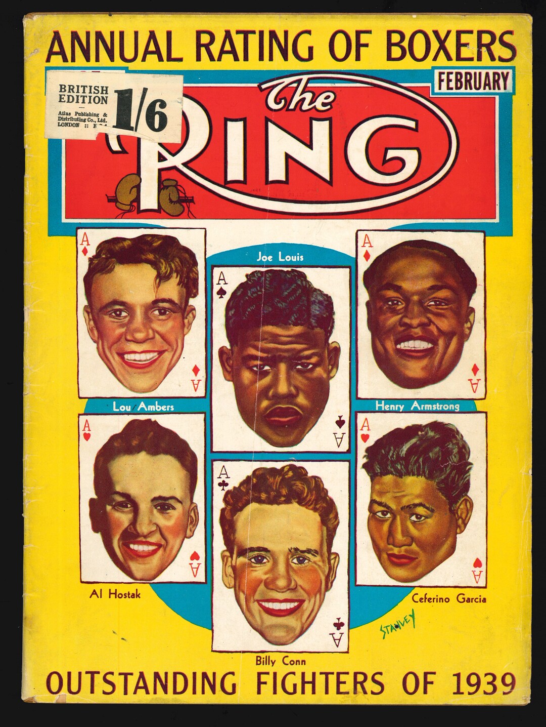 The Ring 1940 - 1946 Boxing Wrestling Fighting Original Vintage Rare ...