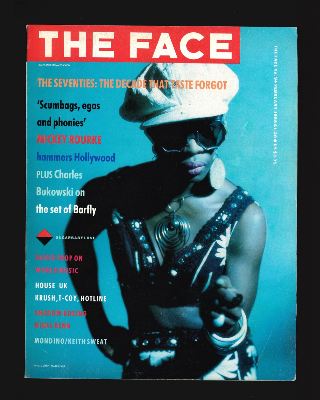 The Face No. 94 Feb 1988 British Original Vintage Fashion Magazine ...