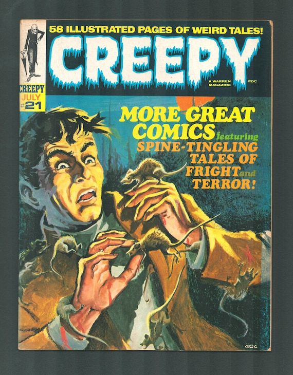 Creepy No 21 July 1968 Warren Horror Comic - Etsy
