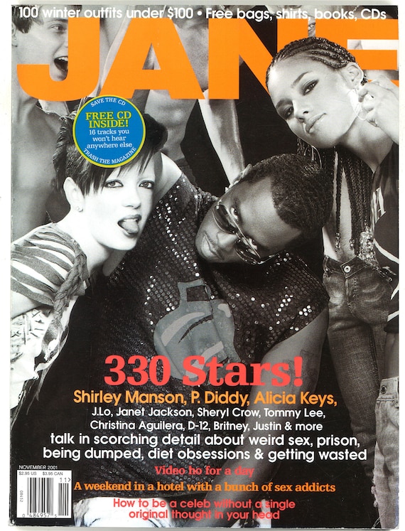 Jane Nov 2001 US America Original Fashion Pop Culture Women | Etsy UK