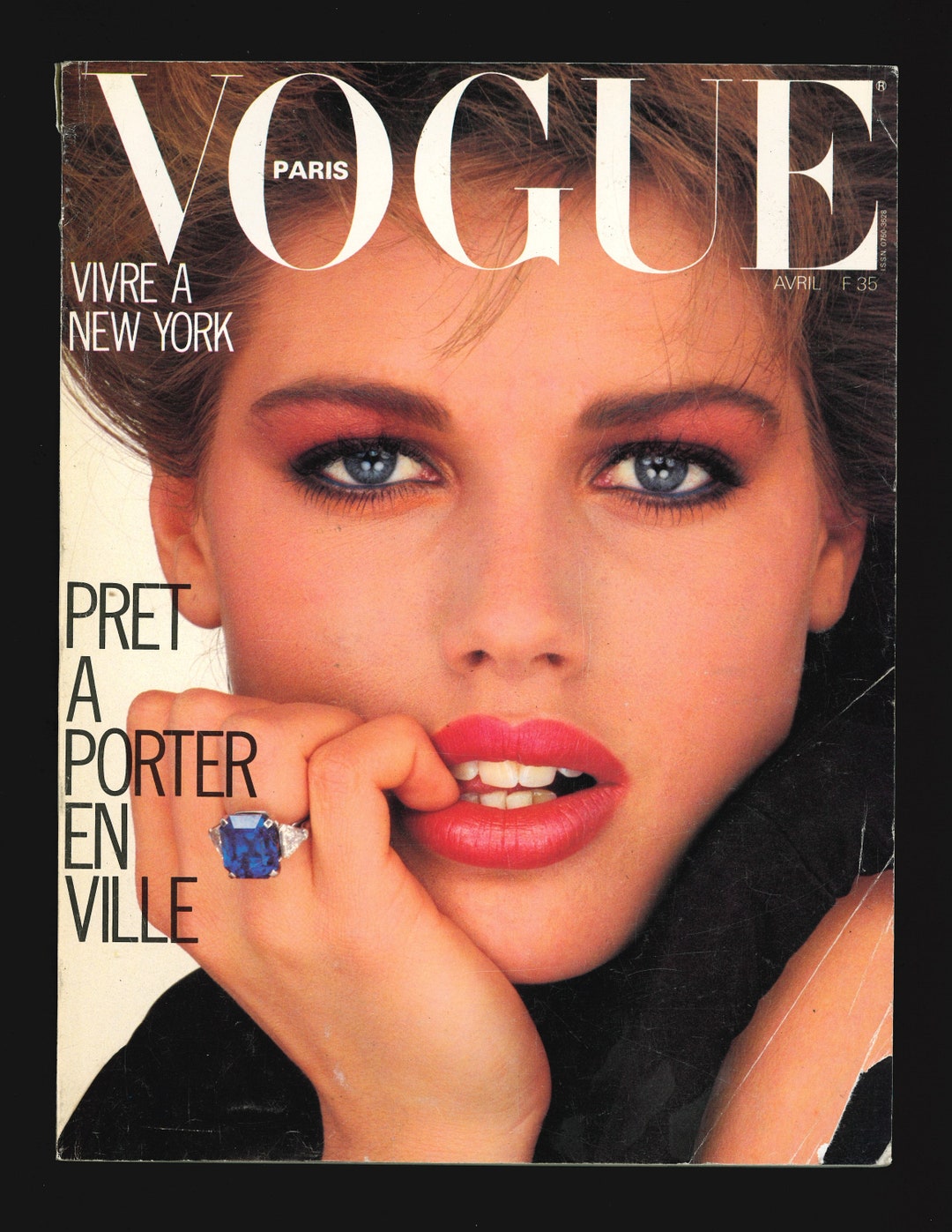 Vogue Paris No 634 April 1983 New York Issue Original Vintage Fashion ...