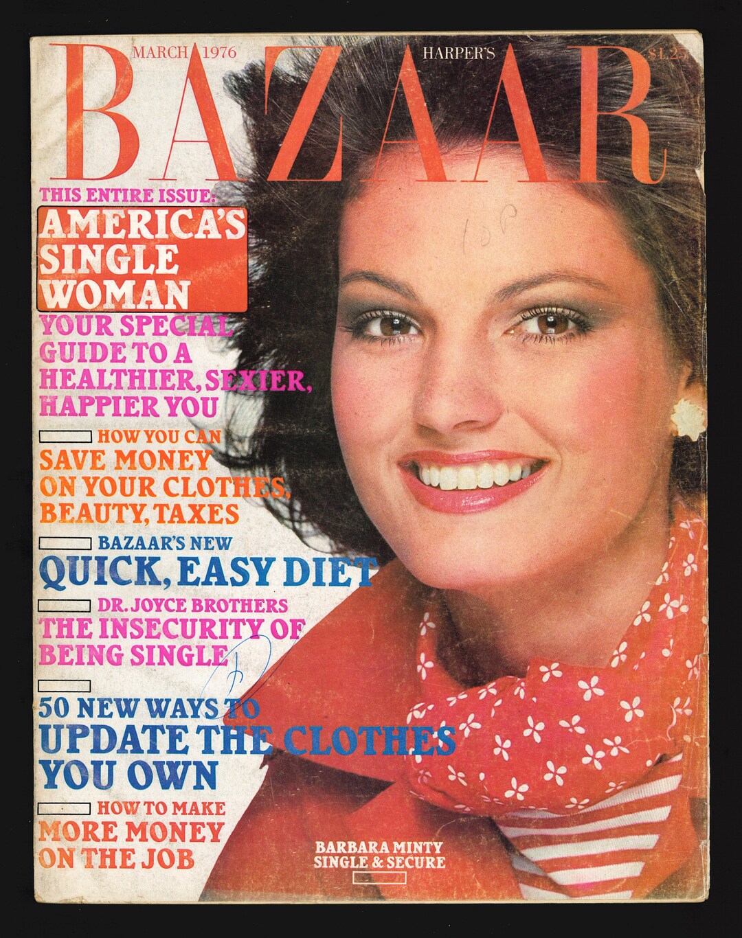 Harper's Bazaar US March 1976 Vintage Rare Retro Original Fashion ...