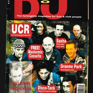 DJ Magazine Oct - Dec 1992 Dance Music and Clubs Inner City - Etsy