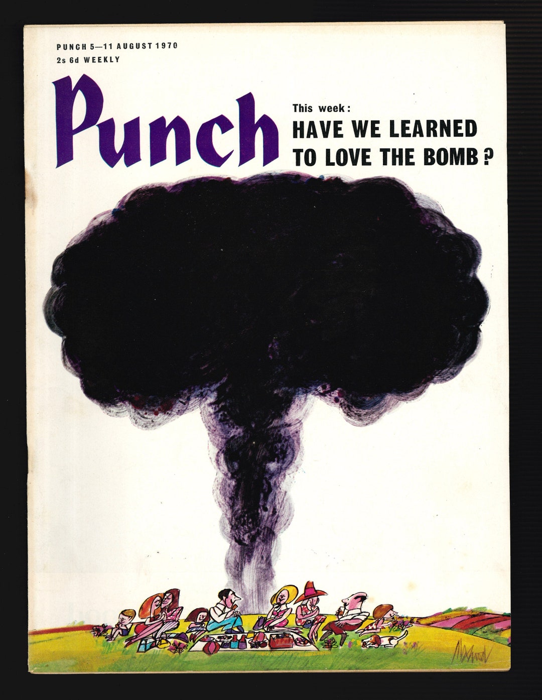 Punch Aug Bundle of 4 Copies Vintage Original Satire Magazine - Etsy