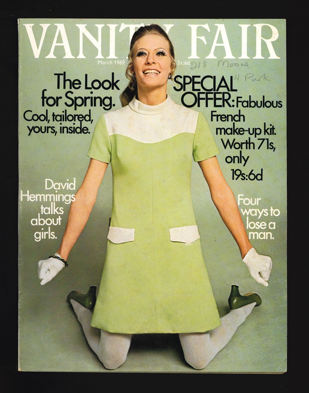 Vanity Fair March 1969 Rare Retro Vintage Original Fashion Magazine - Etsy
