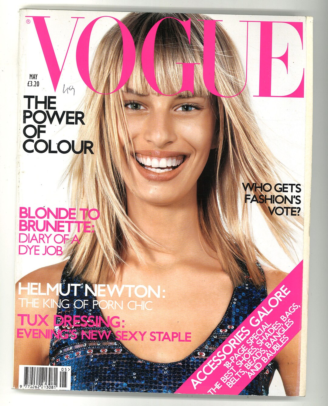 Vogue UK May 2001 British Original Magazine Birthday Gift Present ...