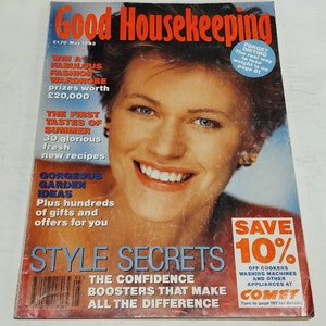Good Housekeeping Jan-june 1993 Vintage Women Magazine - Etsy