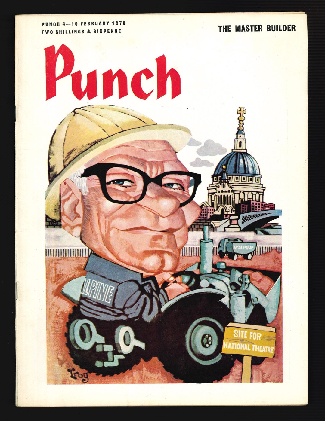 Punch Feb 1970 Bundle of 4 Copies Vintage Original Satire Magazine - Etsy