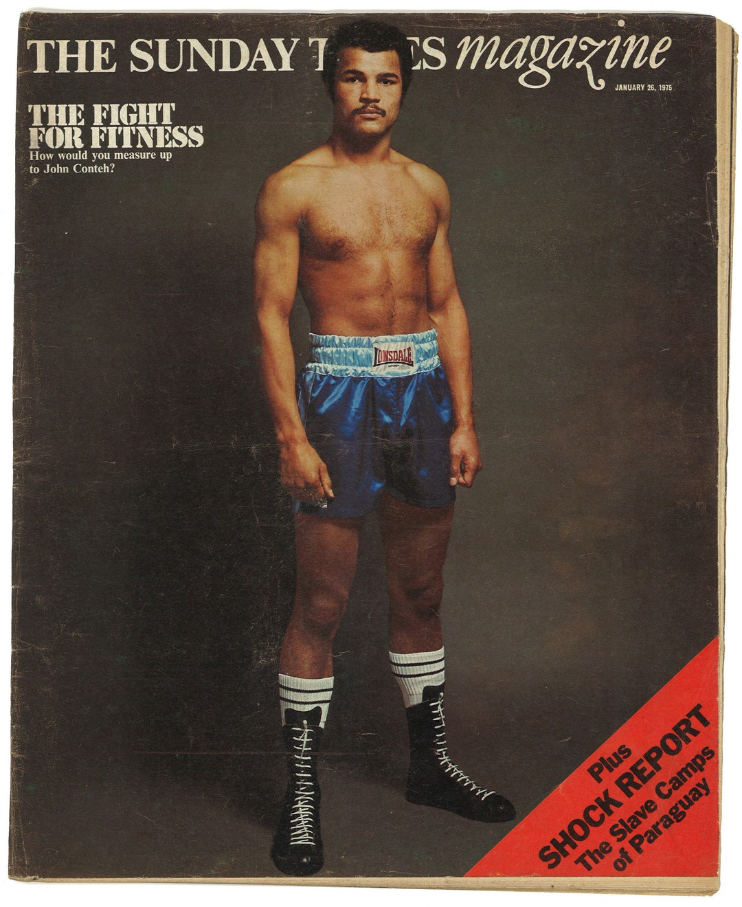 Sunday Times Supplement Jan 26 1975 Original Vintage News Magazine Gift ...