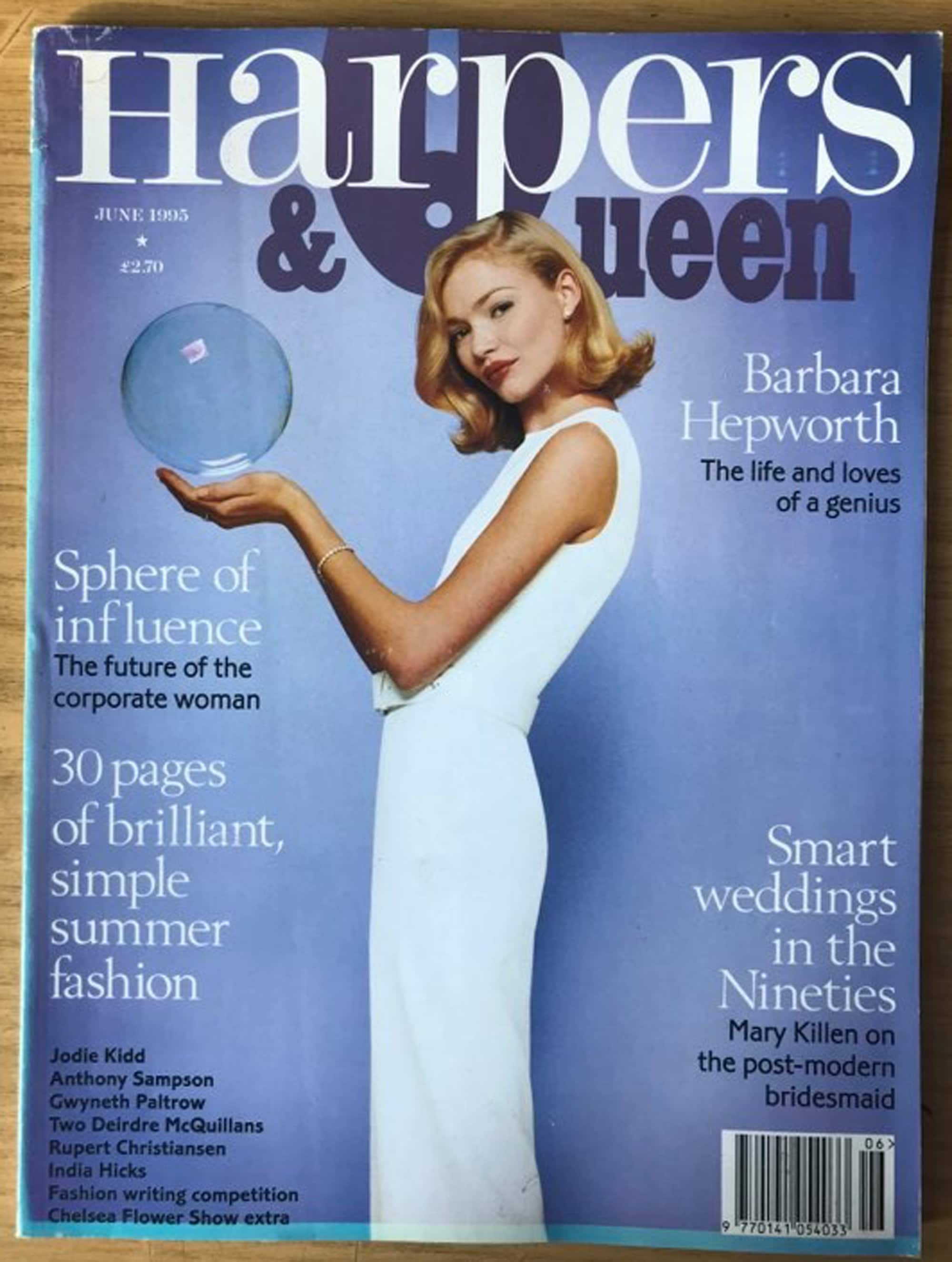 Harpers & Queen June 1995 UK British Original Vintage Fashion Magazine ...