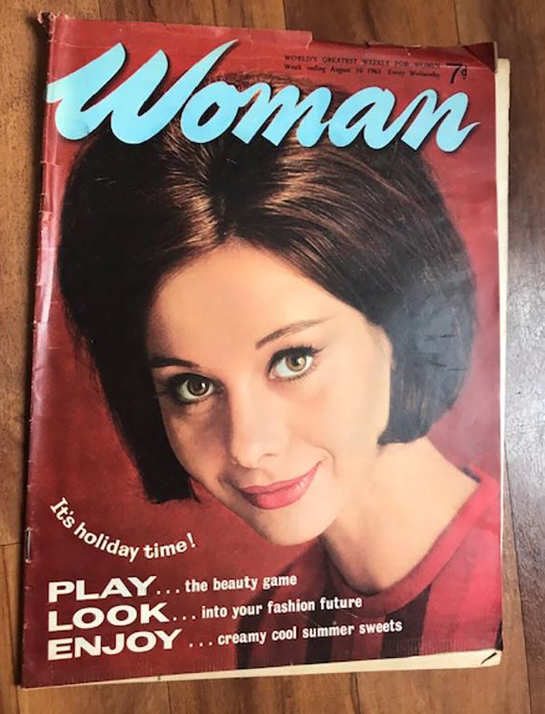 Mujer Reino Unido 10 de agosto de 1963 Original British Vintage Weekly ...