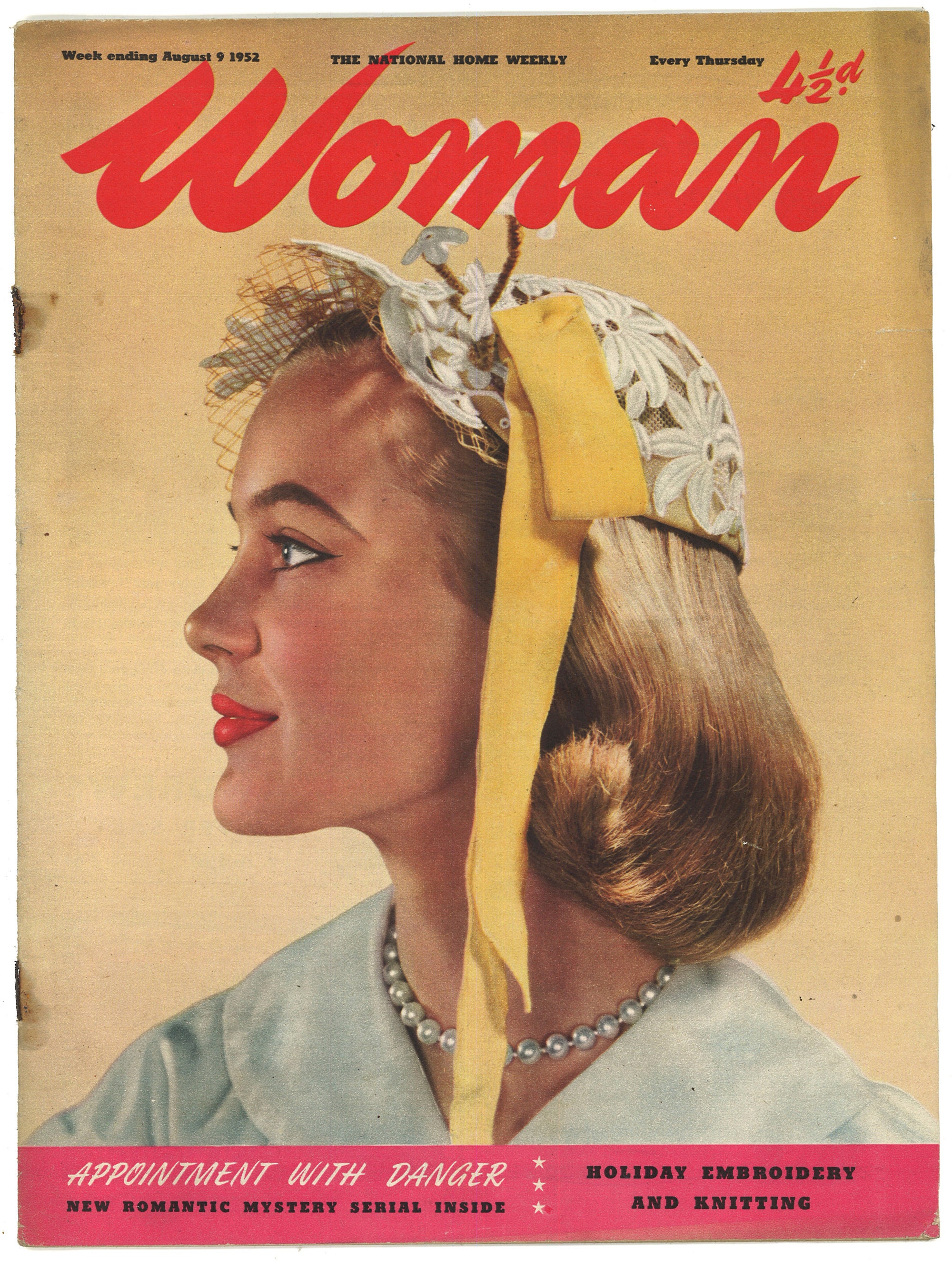 Woman UK Aug 9 1952 Original British Vintage Weekly Women | Etsy
