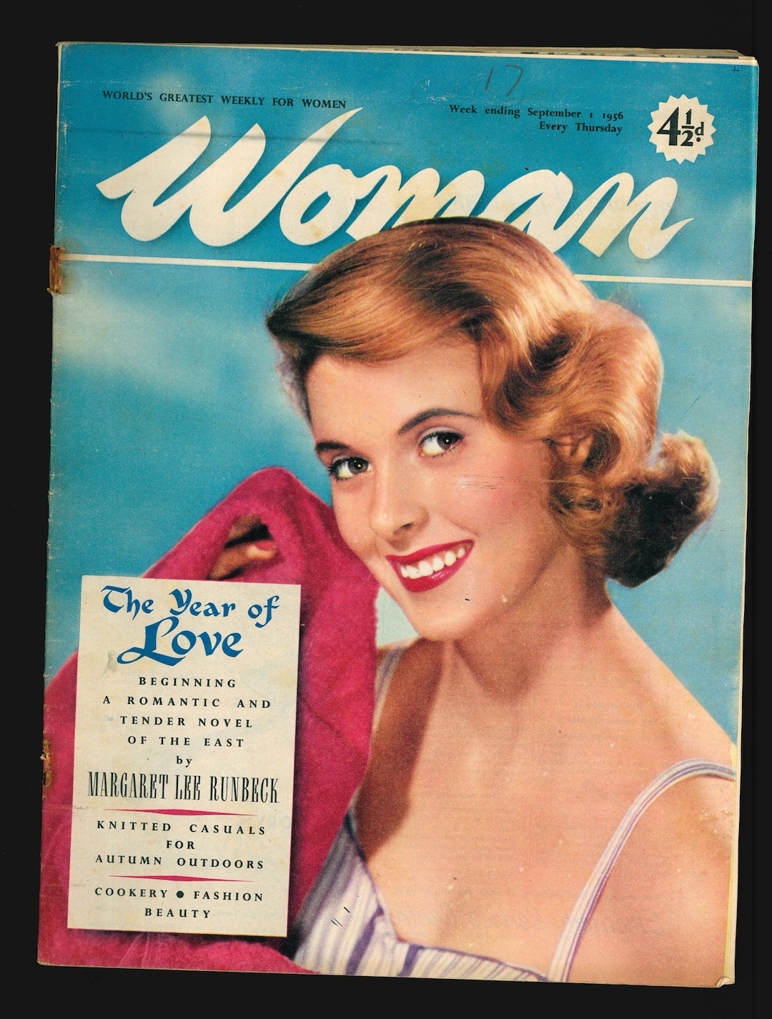 Woman Sept 1 1956 Vintage Magazine Fashion Beauty the Year of Love - Etsy