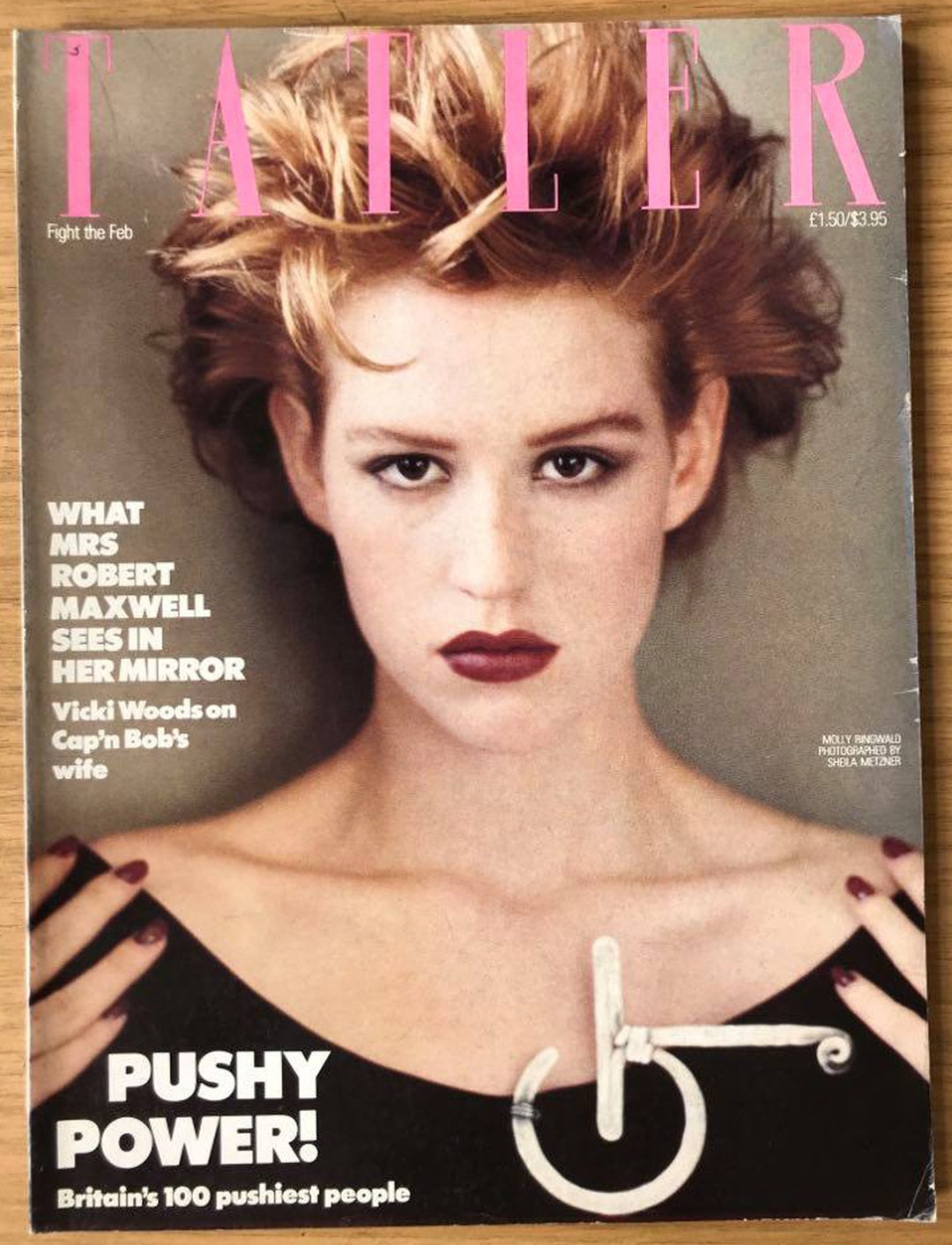 Tatler Feb 1987 Vol 282 No 2 Original Vintage Fashion Magazine Molly ...