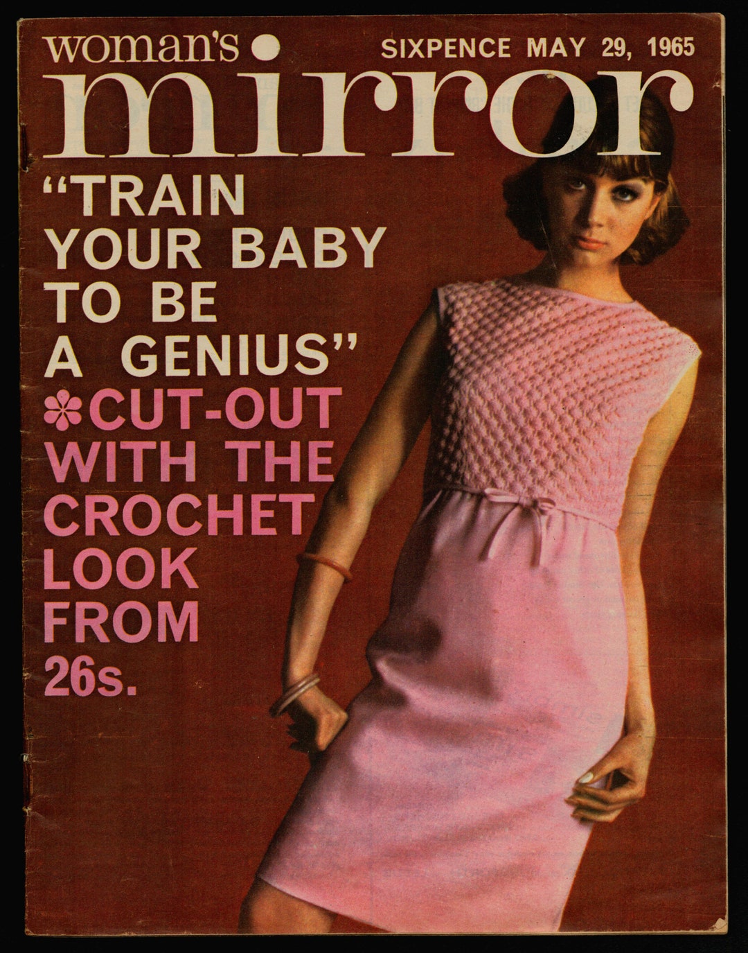 Woman's Mirror May 29 1965 Fleetway Magazine Cover Photo - Etsy UK