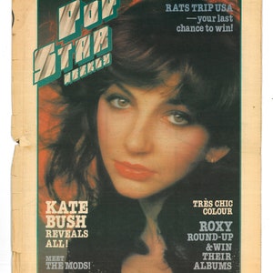 Kate Bush Magazine Collectables - Etsy