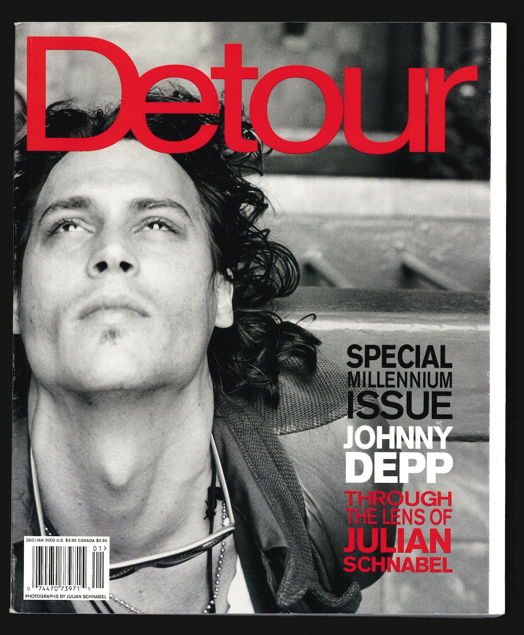 Detour Magazine Dec / Jan 2000 Special Millennium Issue Johnny Depp ...