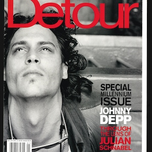 Detour Magazine Dec / Jan 2000 Special Millennium Issue Johnny Depp ...