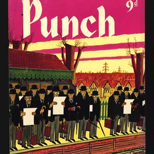 Punch May 1957 Bundle of 5 Copies Vintage Original Satire Magazine - Etsy