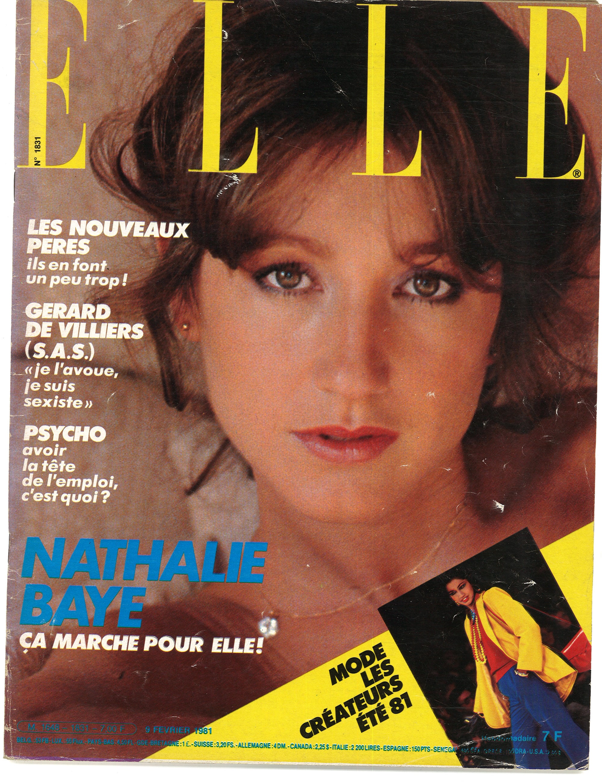 Elle no 1831 Feb 9 1981 Paris French Foreign Original Vintage | Etsy