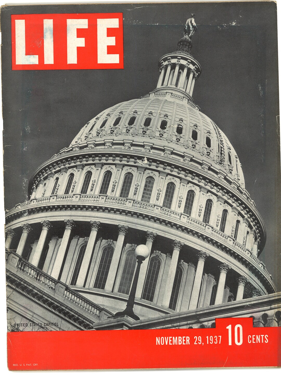 Life US vol 3 no 22 Nov 29 1937 American Original Vintage Weekly Magazine Gift Birthday United ...