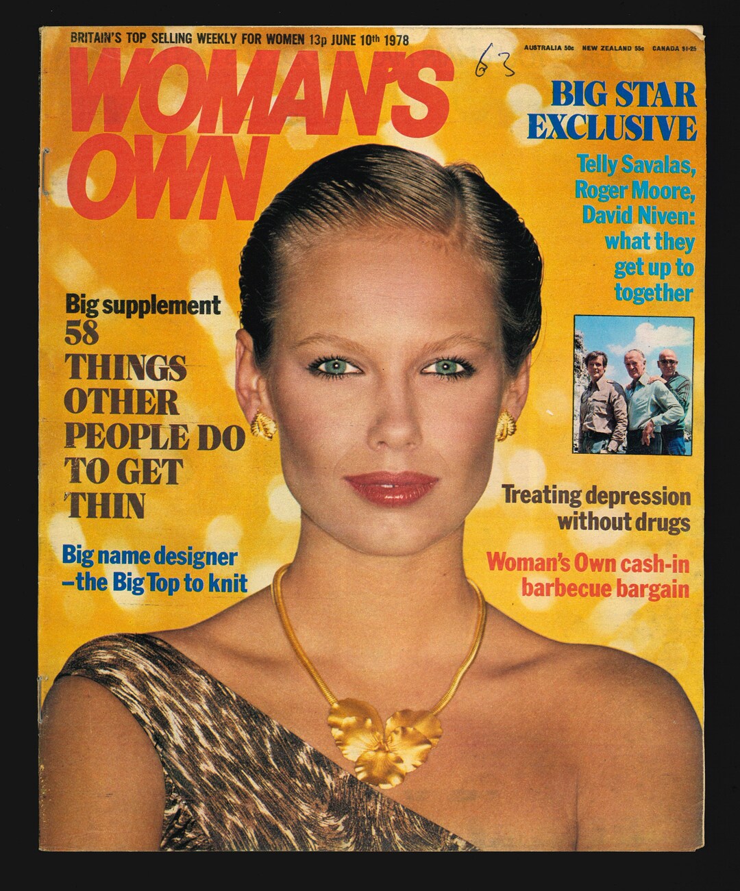 Woman's Own June 10 1978 Original British Vintage Weekly Women Magazine ...