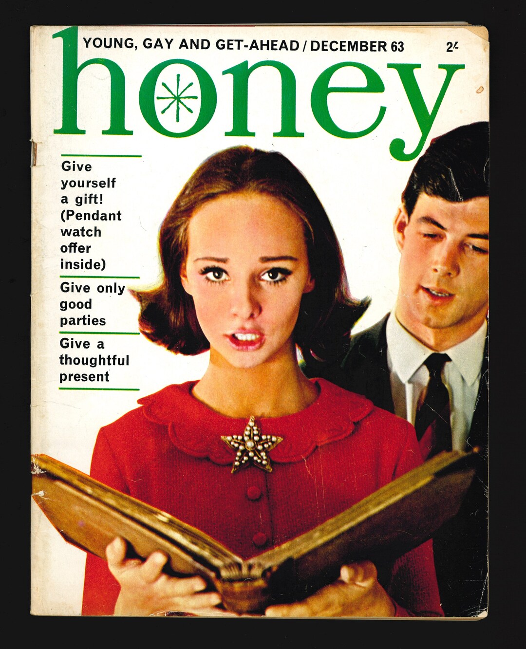 Honey Magazine Dec 1963 Original Vintage Fashion - Etsy