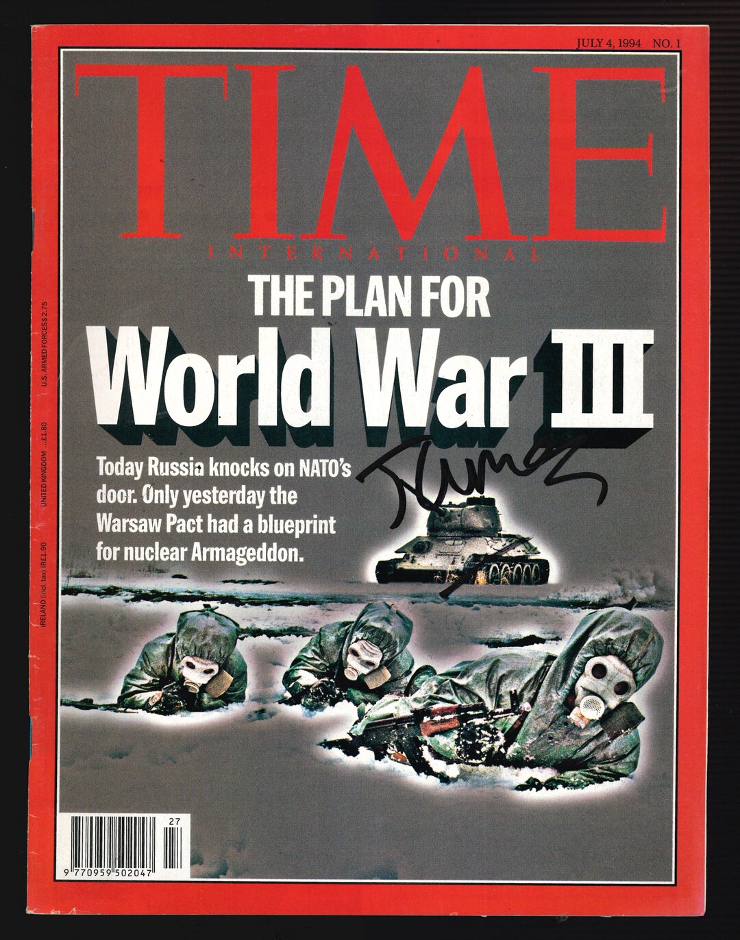 TIME JULY 4 1994 Vintage Magazine World War Three 30th - Etsy