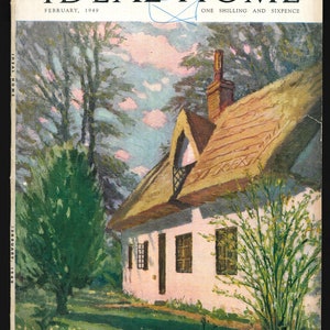 Ideal Home British Original Vintage Magazine 1949 Sheila Rusby Geoffrey ...