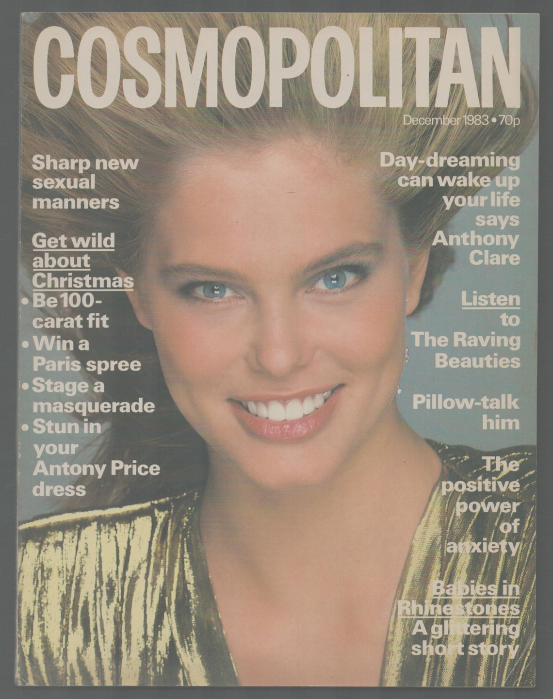 Cosmopolitan UK Dec 1983 Original Vintage Fashion Magazine Renne ...