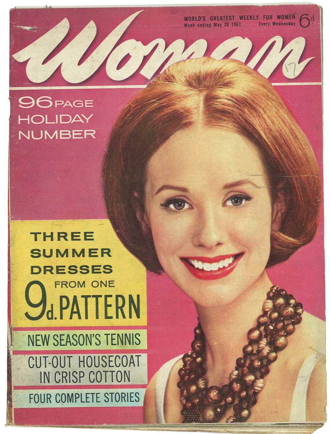 Woman UK May 20 1961 Original British Vintage Weekly Women Magazine ...