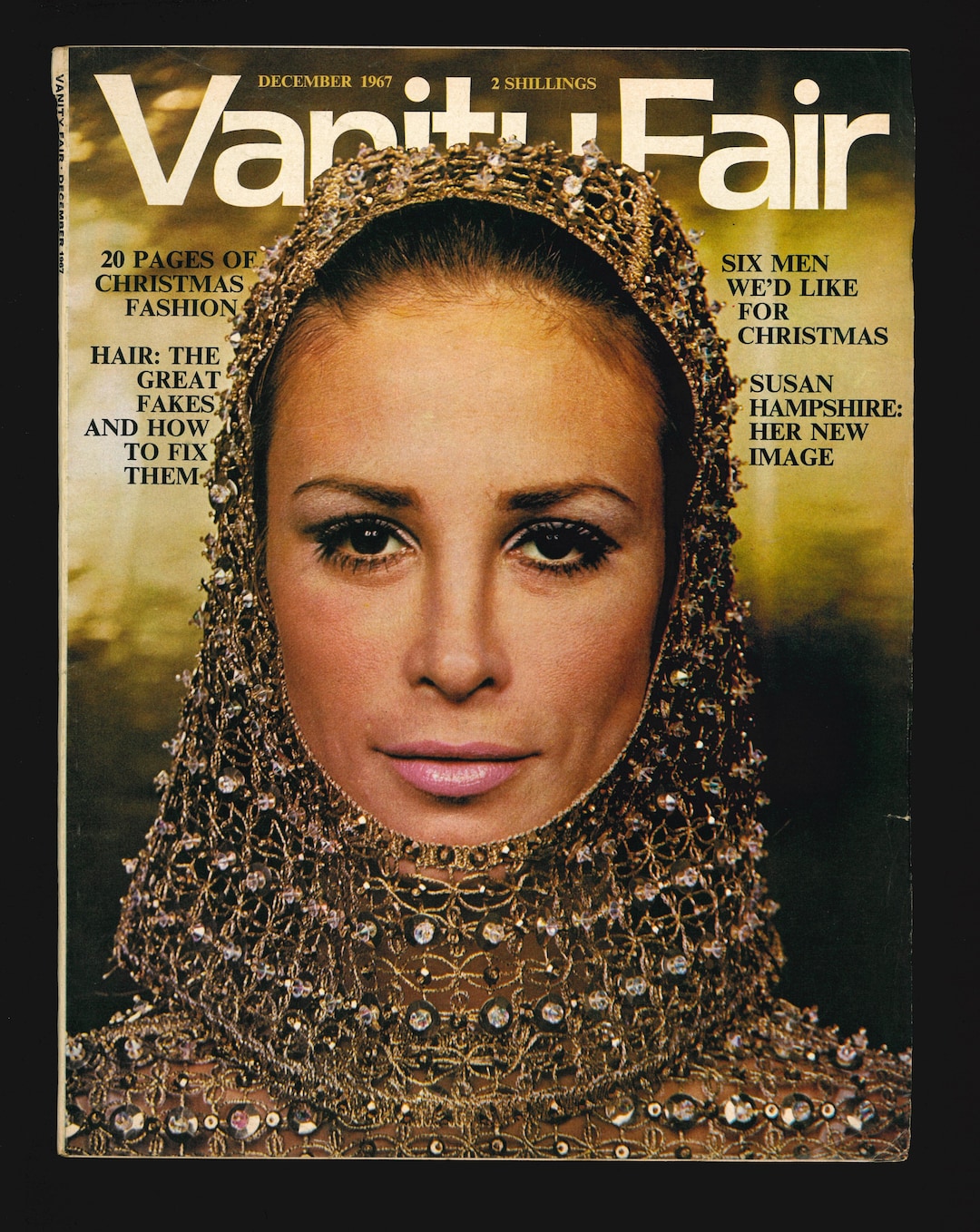 Vanity Fair Dec 1967 Rare Retro Vintage Original Fashion Magazine - Etsy