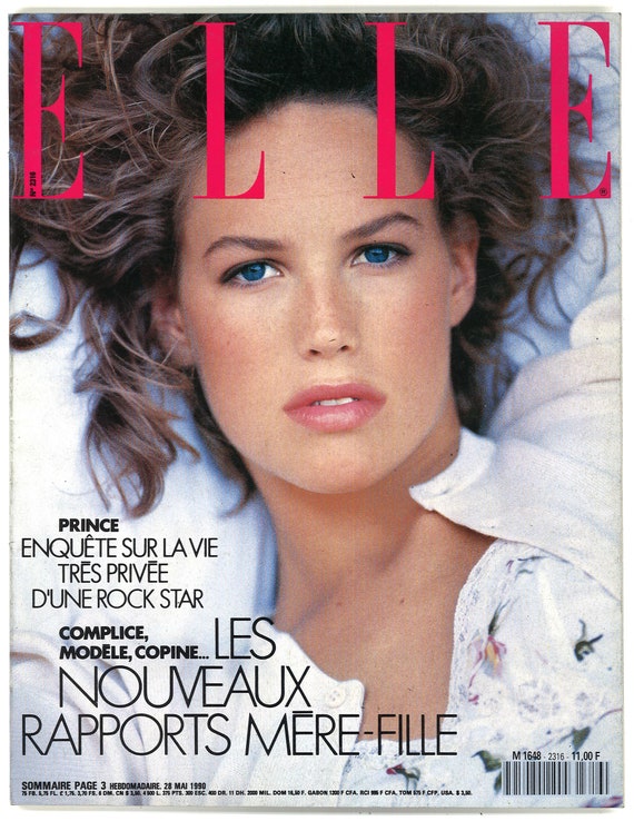 Elle French No 2316 May 28 1990 Paris Foreign Original Vintage | Etsy