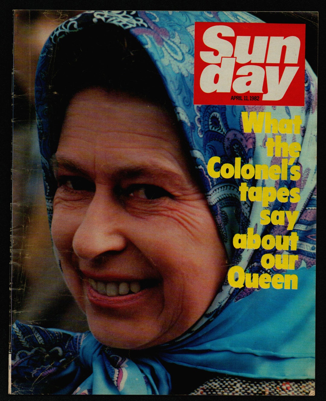 Sunday April 11 1982 Birthday Gift Present Queen Elizabeth II - Etsy Canada