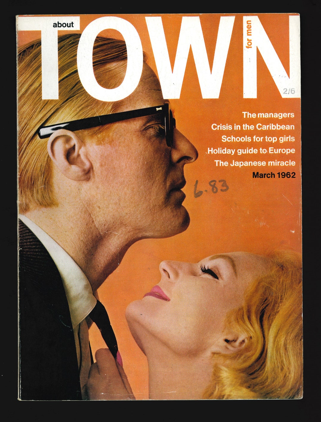 About Town March 1962 Original Men's Lifestyle Fashion Magazine - Etsy