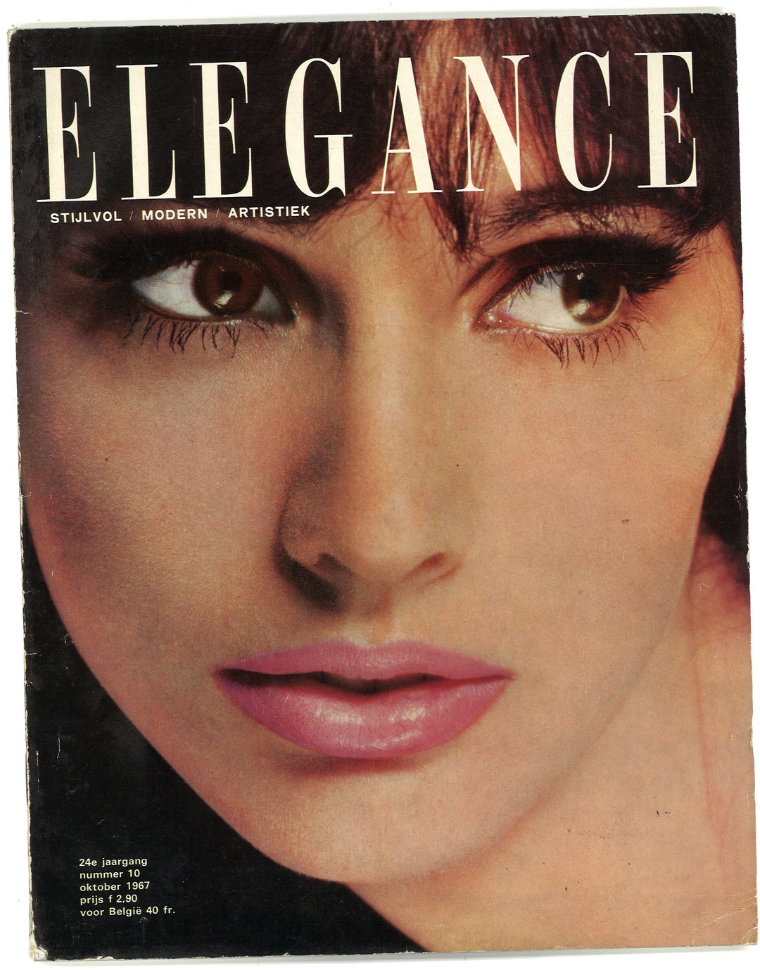 Elegance Oct 1967 Dutch Original Rare Vintage Style Fashion Magazine ...