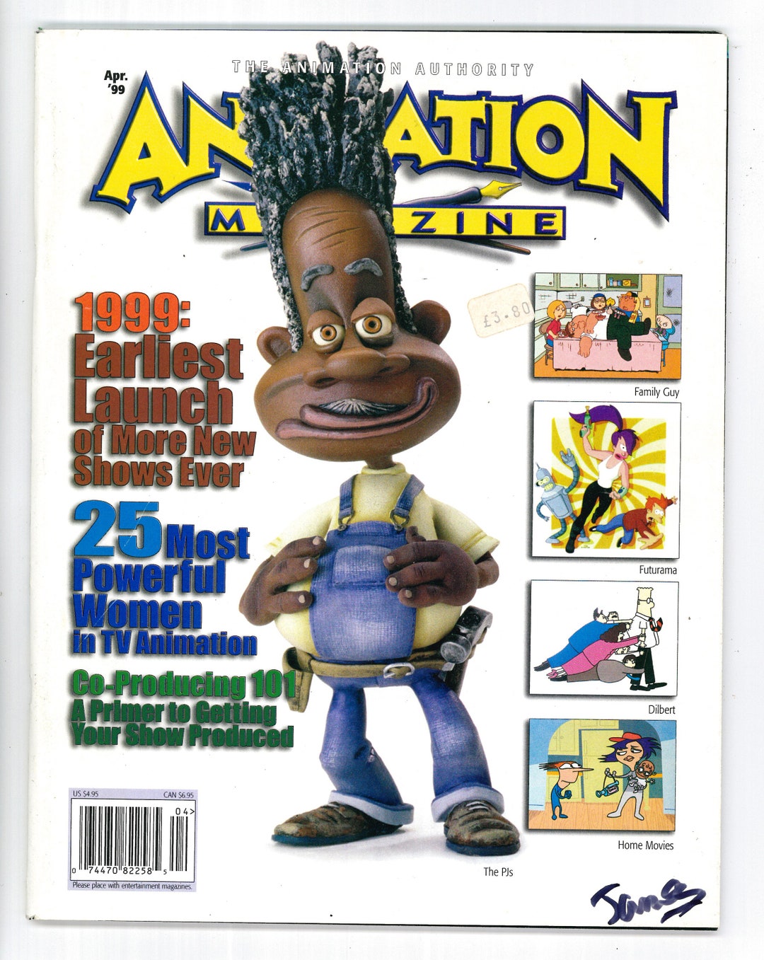 Animation Magazine Apr 1999 - Etsy
