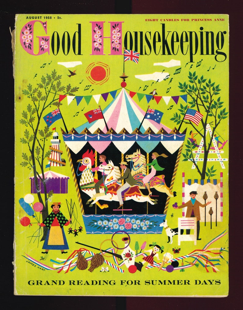 Good Housekeeping 1958 Back Issues Vintage Women Magazine - Etsy