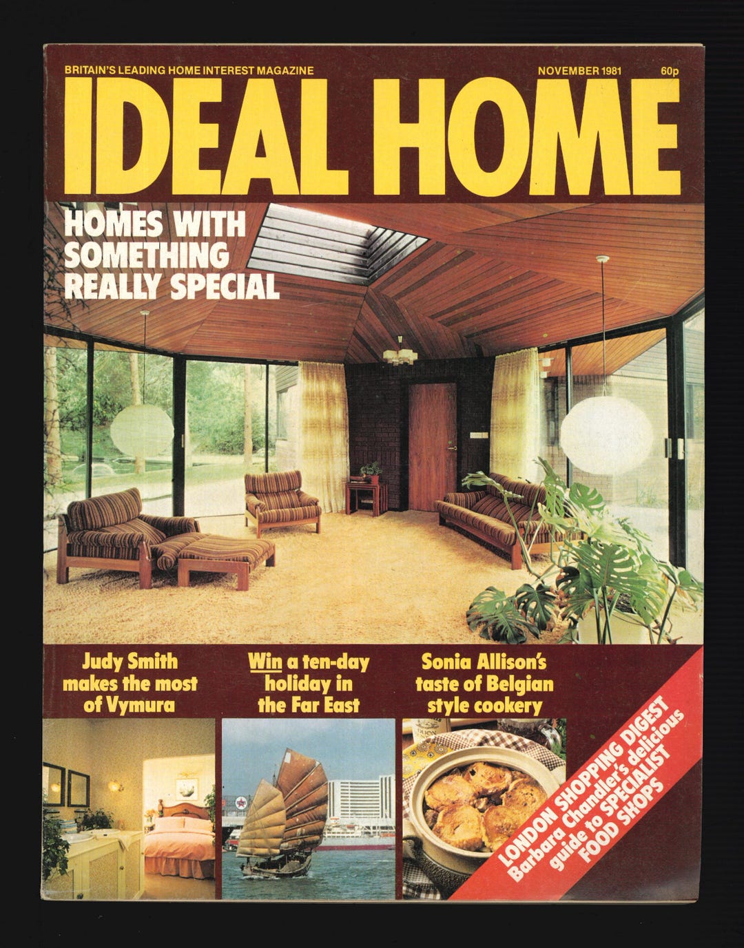 Ideal Home 1981 Original Vintage Interior Decorating Magazine - Etsy