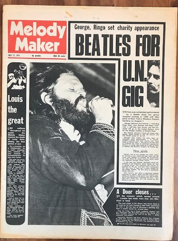 Jim Morrison Death Newspaper