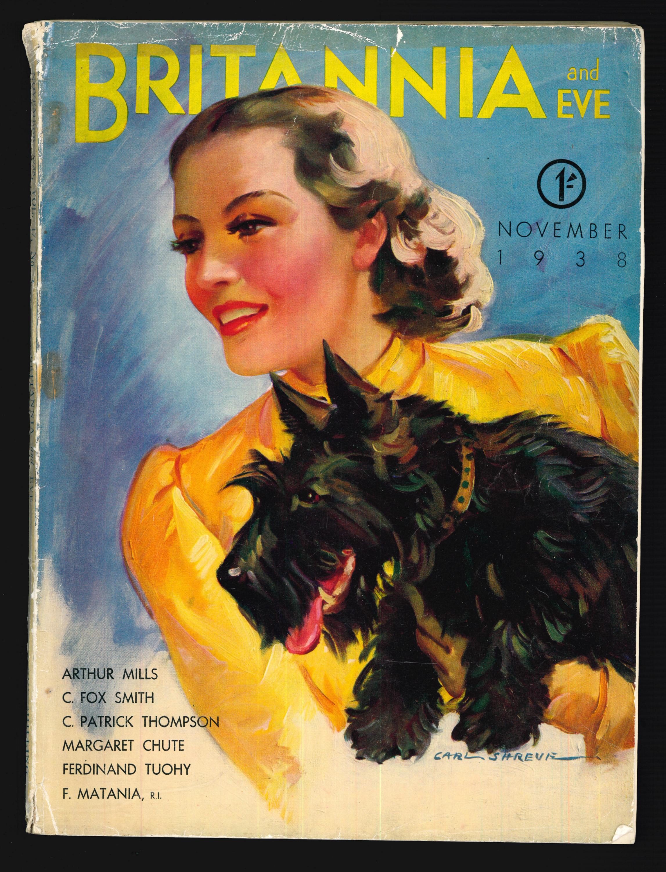 Britannia and Eve British 1938 Original Vintage Fashion Magazine Scarce ...