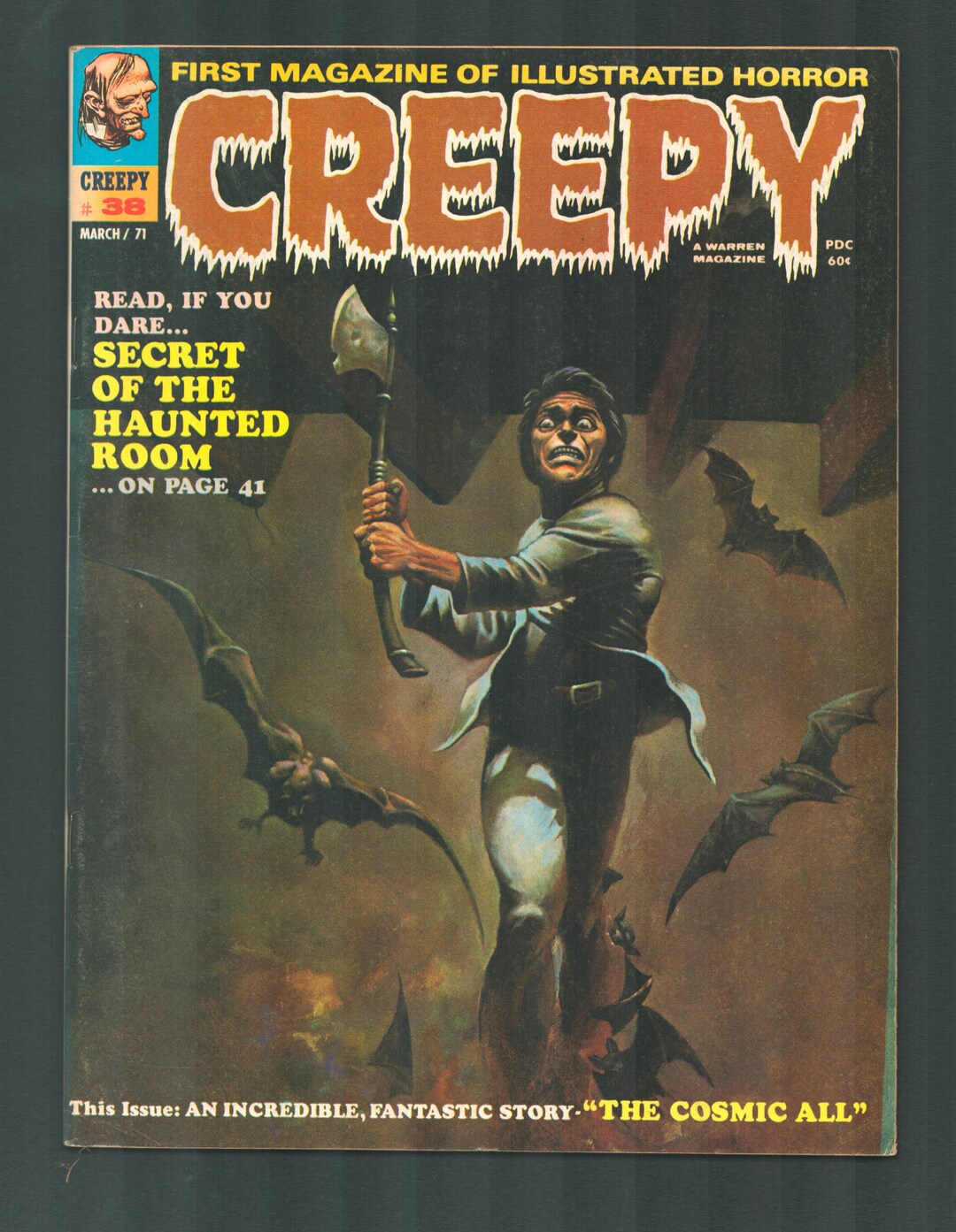 Creepy No 38 Mar 1971 Warren Horror Comic - Etsy